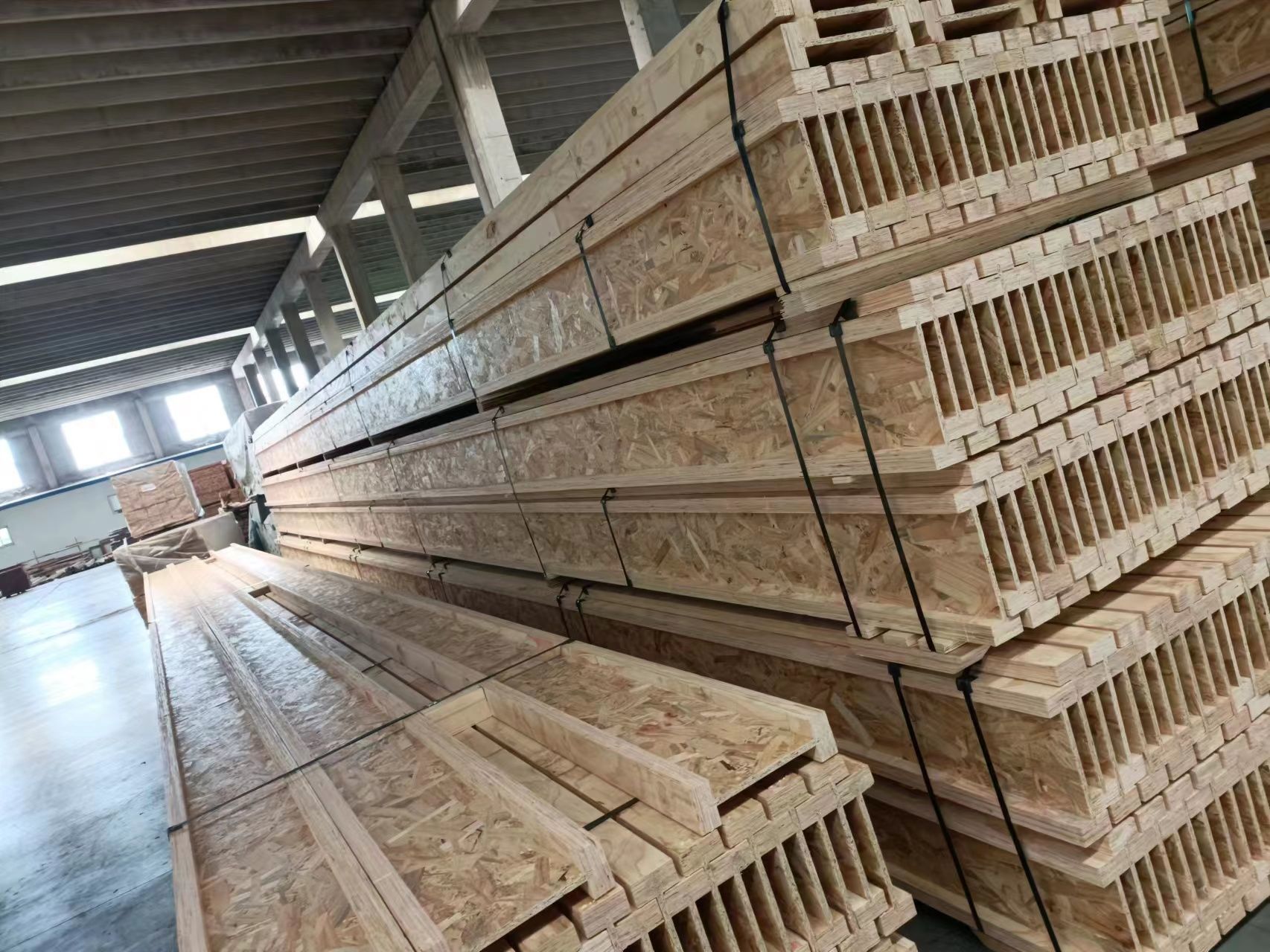 Bulk Buy China Wholesale I Joists With Osb Board Flooring And Roofing I ...