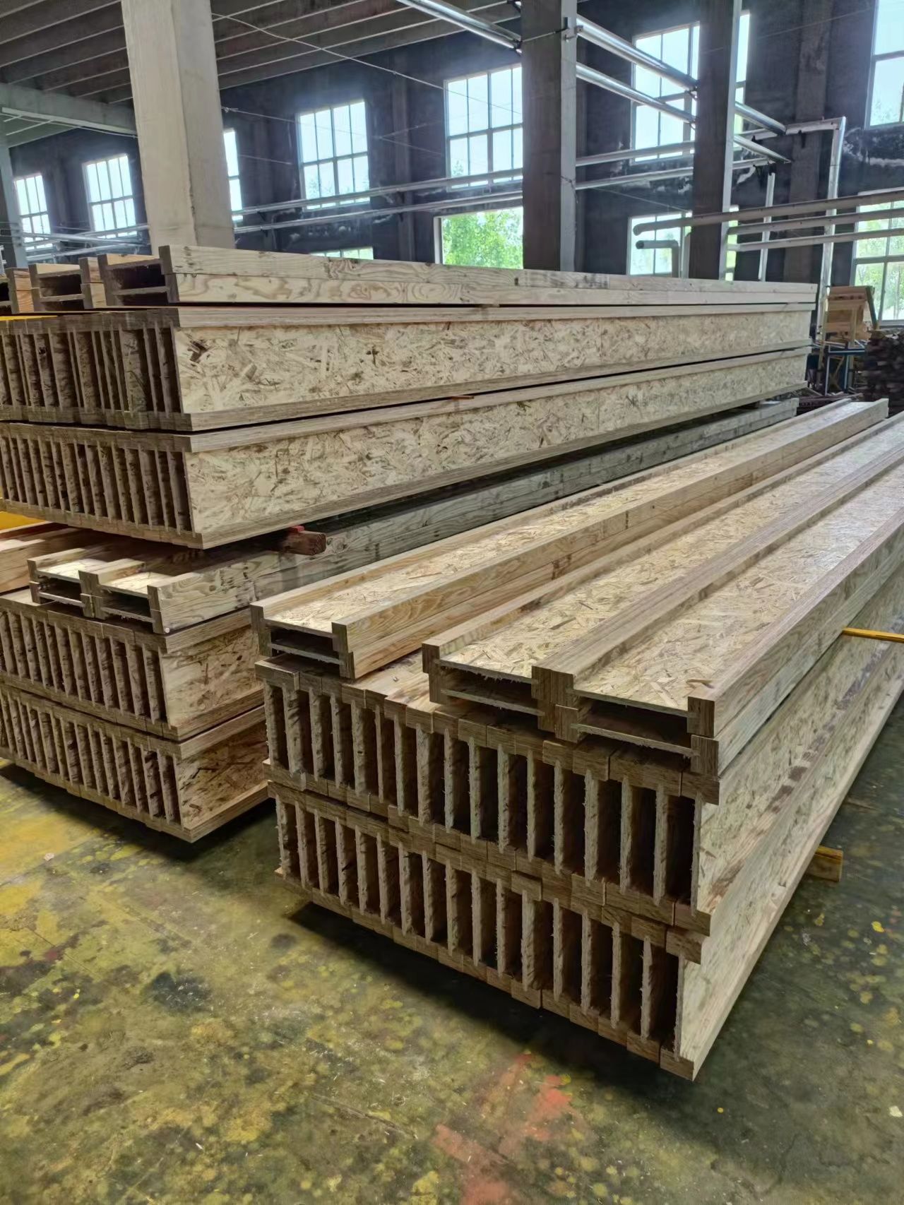 Bulk Buy China Wholesale I Joists With Osb Board Flooring And Roofing I ...
