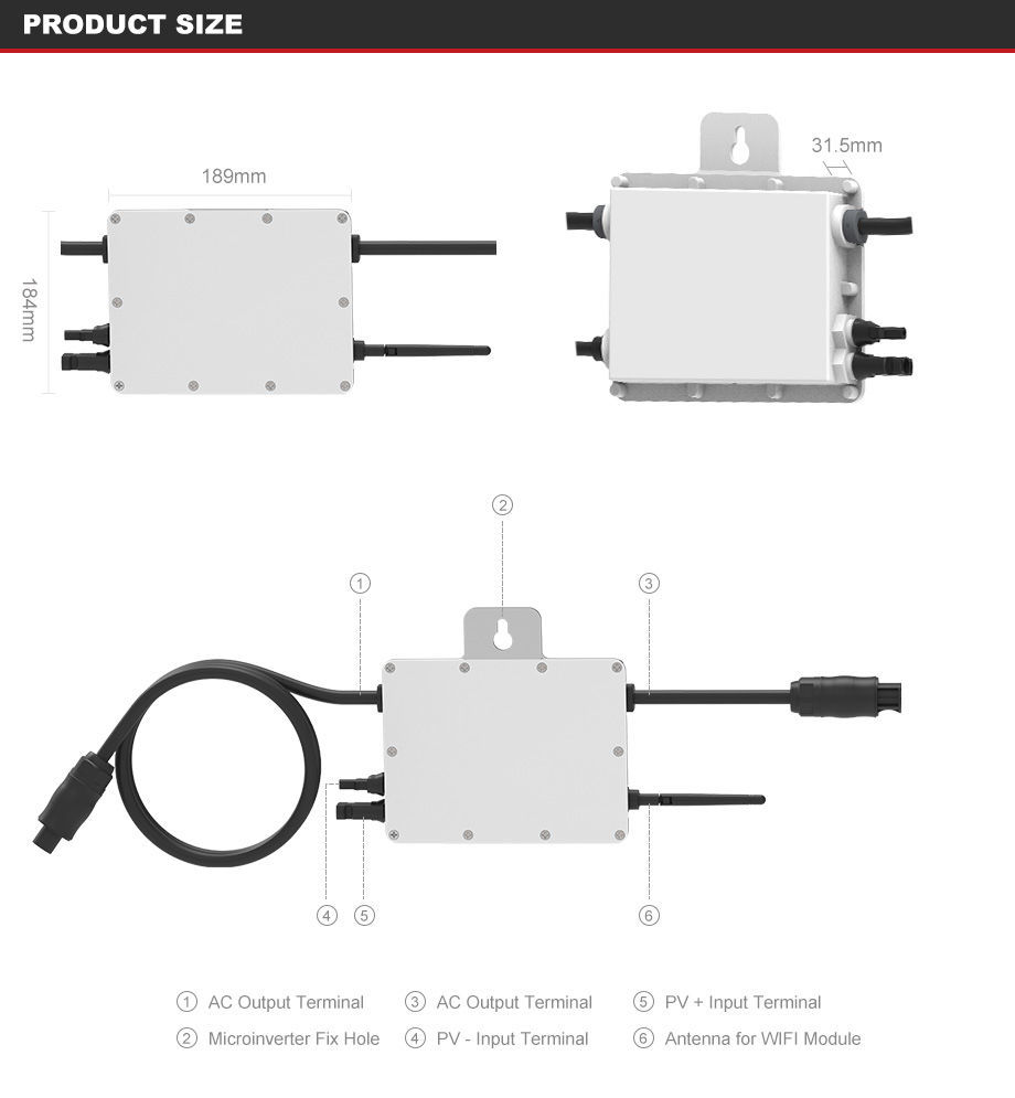 Buy Wholesale China Output 230v Eu 500w Solar System Power Inverter ...