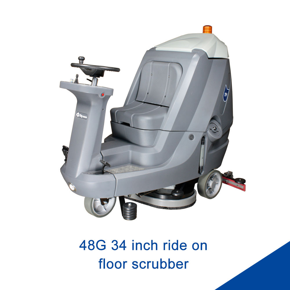 Oem Ride-on Floor Scrubbers With Ce For Big Area $4500 - Wholesale ...