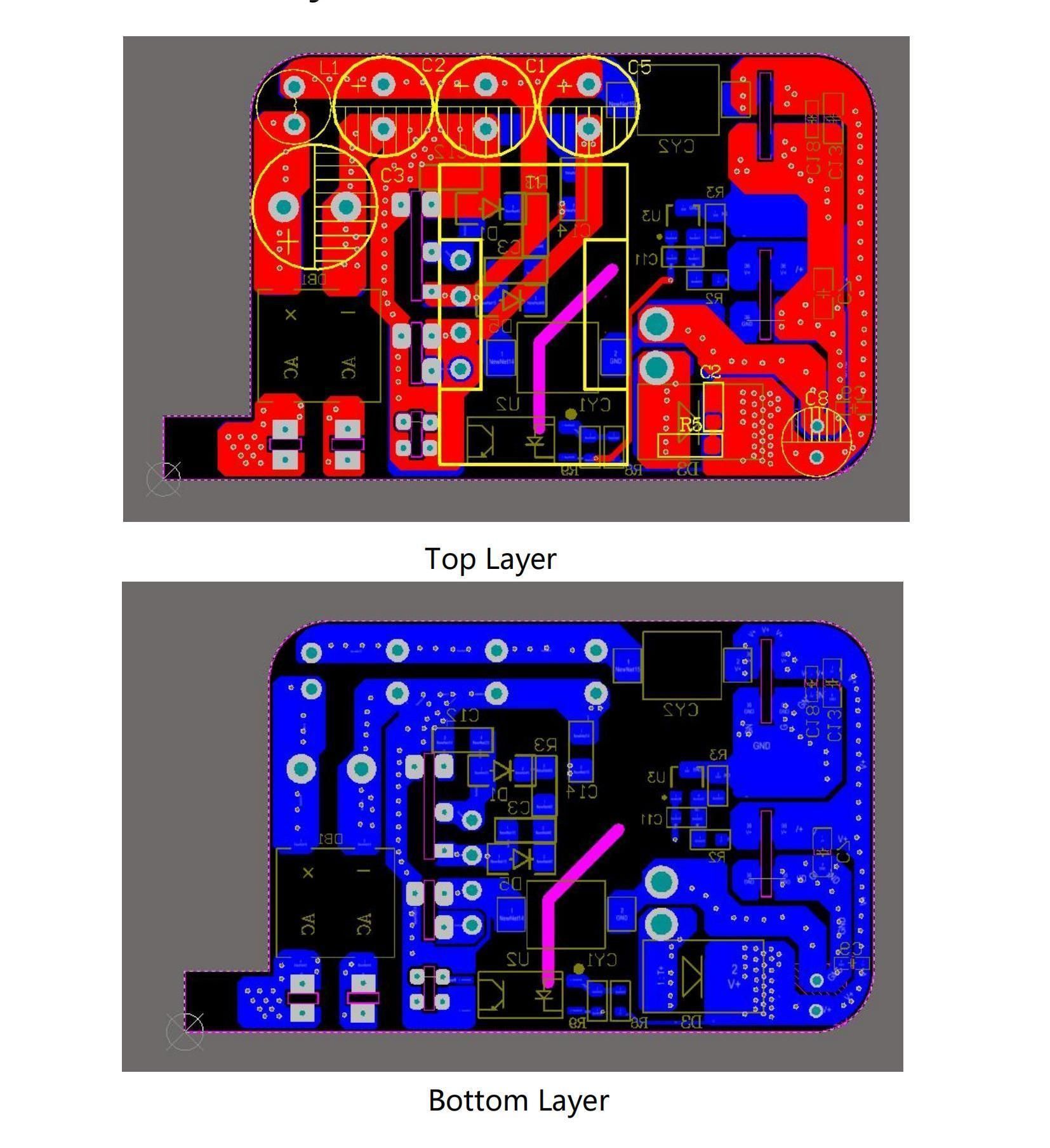 Buy Wholesale China Dk065g Ic Chips Pd65w Fast Charger Application Pcb Layout Pcba Circuit Board ...