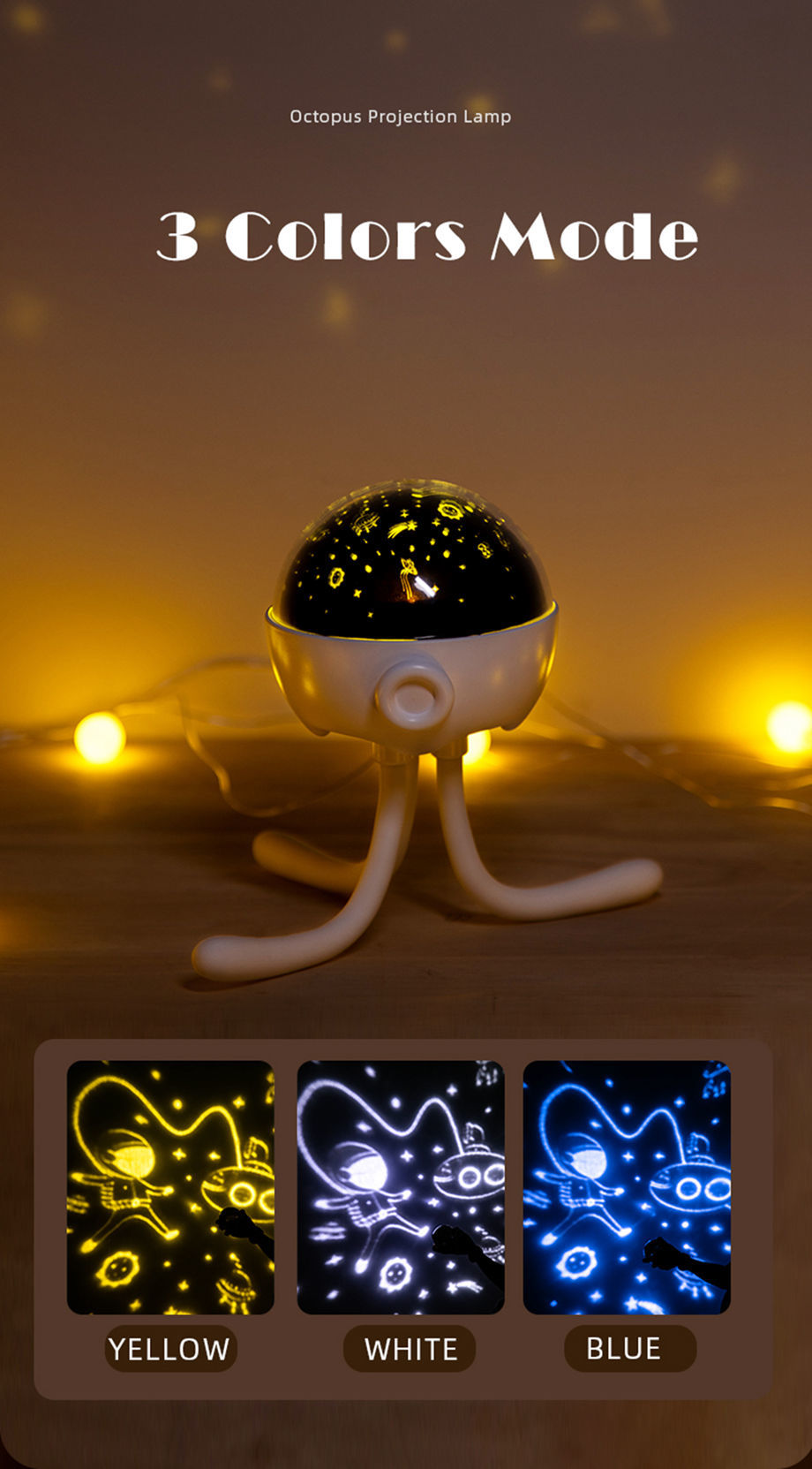 Buy Wholesale China Multi-color Room Decor Kid Galaxy Night Stand Light ...