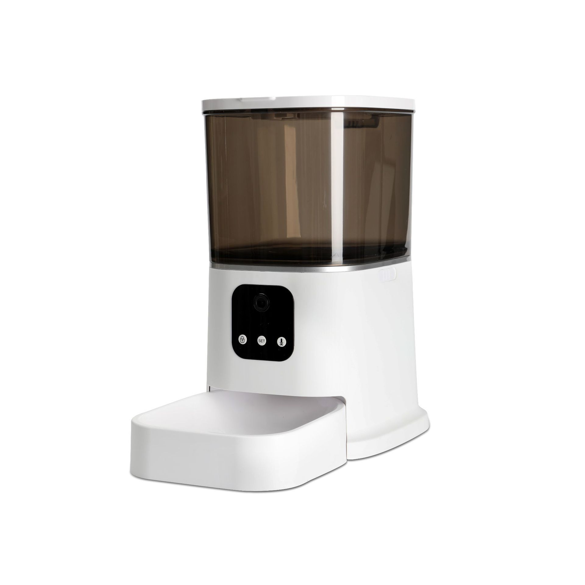 Buy Wholesale China Dog Cat Smart Pet Feeder Wifi Mobile Phone App Remote Control Microchip ...