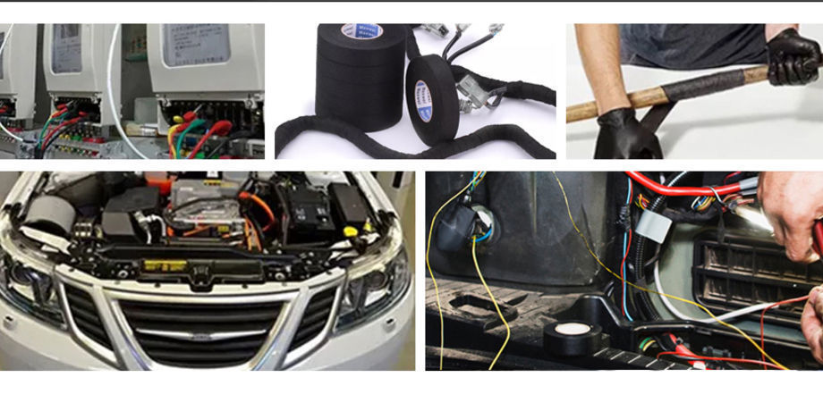 Wire Loom Harness Fleece Pet Fabric Automotive Black Wiring Polyester ...