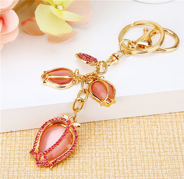 Buy Wholesale China Fancy Keychains Metal Alloy Keychains With Crystal ...