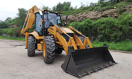 Buy Wholesale China China Enclosed Loader Backhoe Compact Tractor With ...