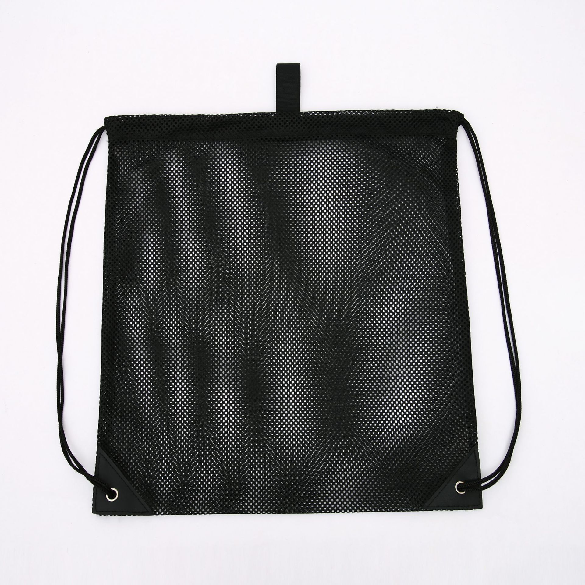 Heavy Duty Mesh Drawstring Backpack Multi-function Ventilated Soccer ...