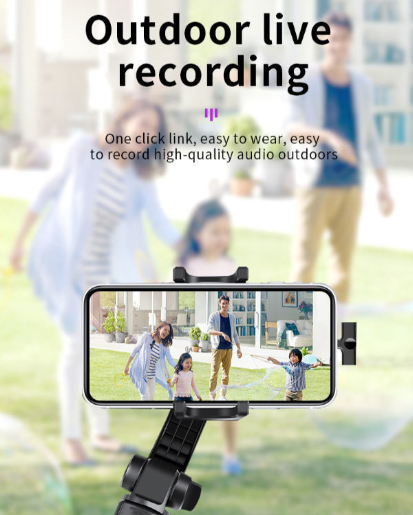 Smart Phone Lav For Iphone Android Pc Mini Lapel Mic Wireless Bluetooth ...