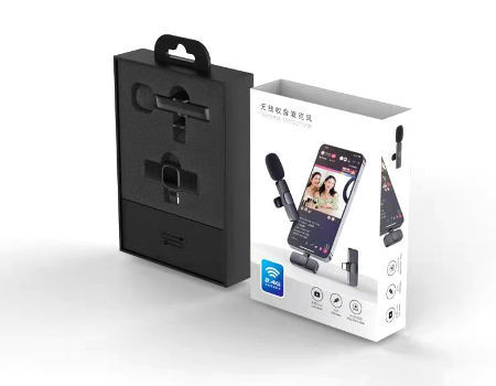 Smart Phone Lav For Iphone Android Pc Mini Lapel Mic Wireless Bluetooth ...