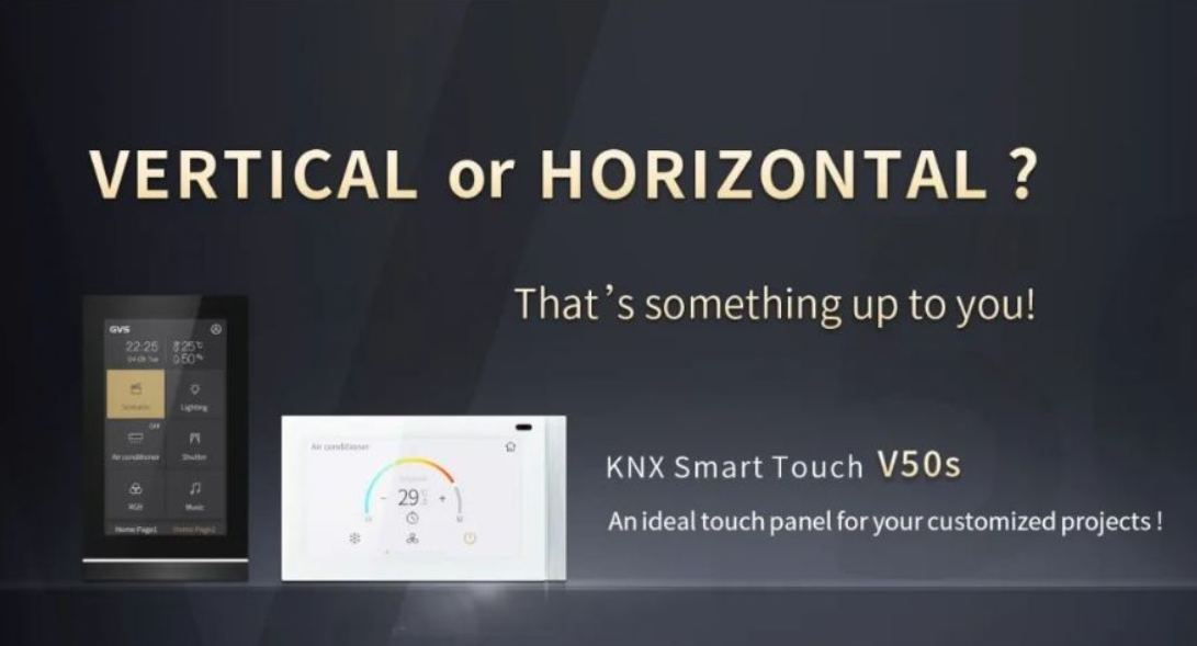 Buy Wholesale China Gvs Manufacturer Price 5'' Knx Smart Touch Panel ...