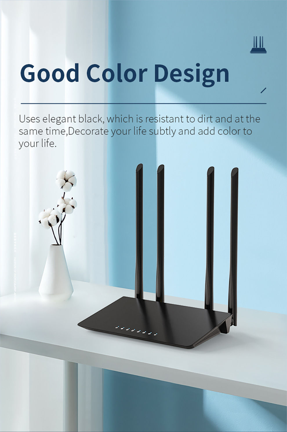 Buy Wholesale China New Wireless Wifi Router Gigabit Port Home 5g ...