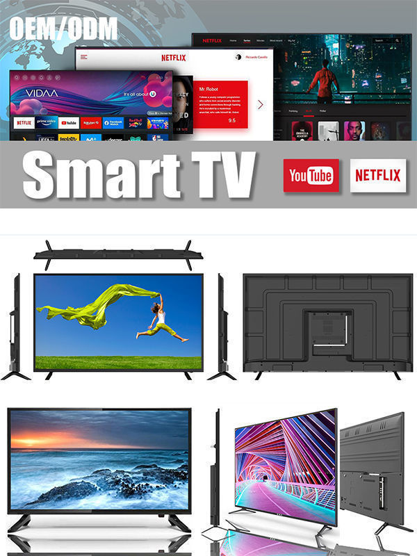 Dq Tv-hot Sale Real 4k Uhd 55 Inch Led Tv Smart Television With Android ...