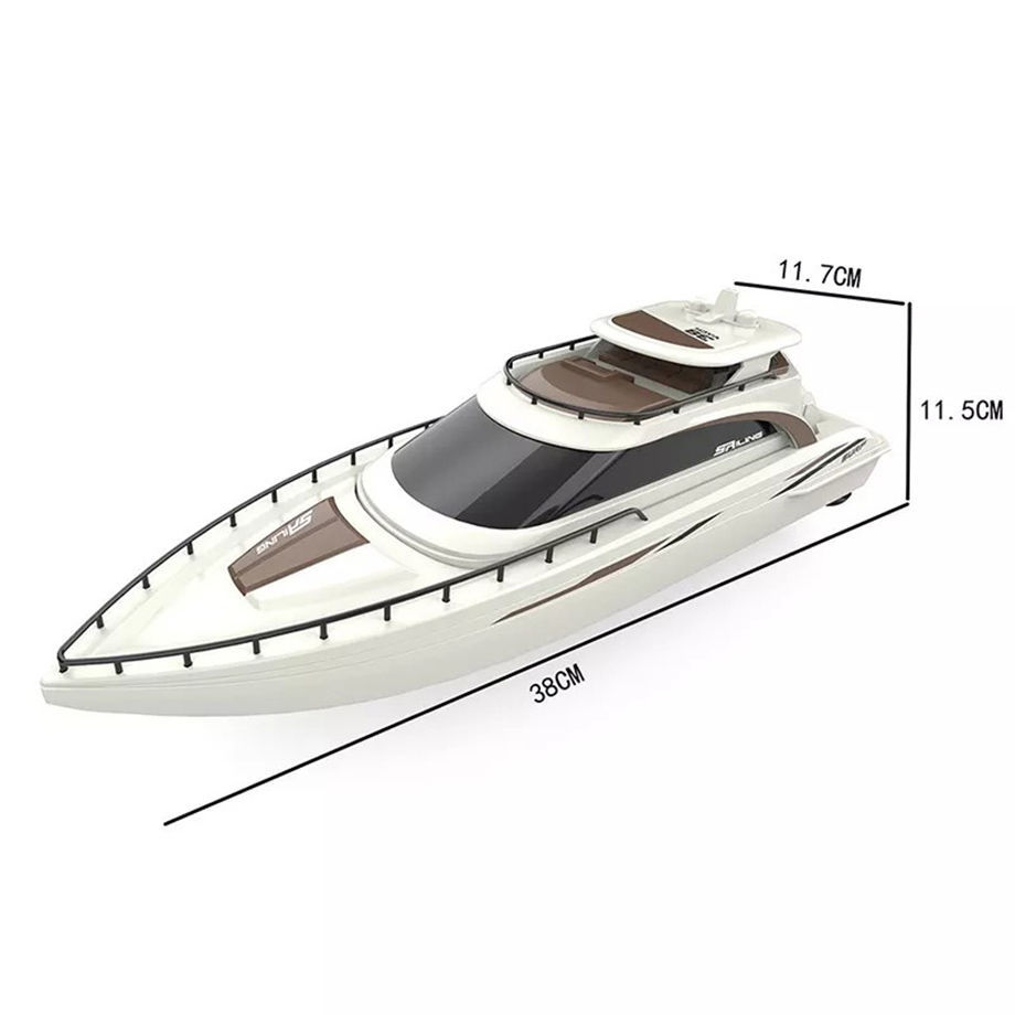 Hw Wholesale 2.4ghz Dual Motor Engine 1:28 Rc Speed Boat Racing Cruise ...