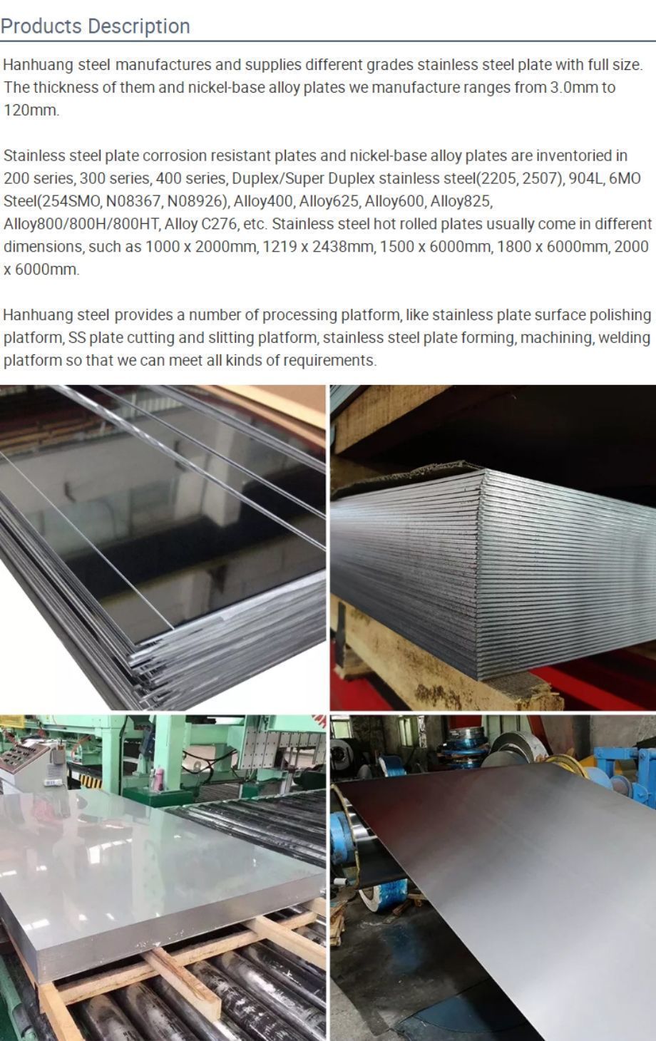 Sus201 Sus304 Stainless Steel Sheet Plates - Explore China Wholesale ...