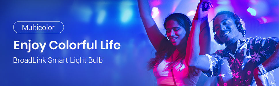 Broadlink Smart Bulb Wifi Led Light Bulb E26 A19 800lm Dimmable Rgbcw ...