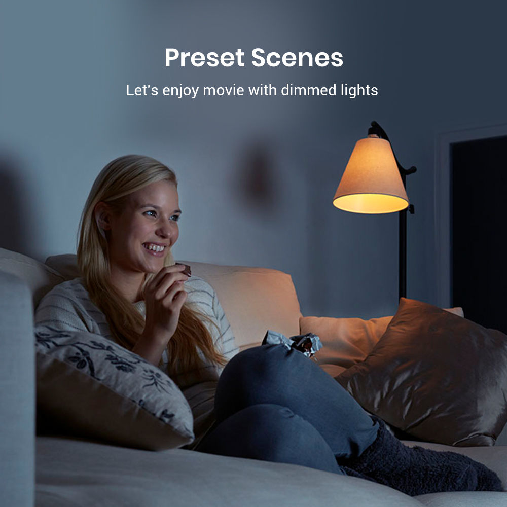 Broadlink Smart Bulb Wifi Led Light Bulb E26 A19 800lm Dimmable Rgbcw ...