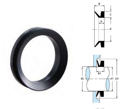 V Seal/ V Ring(va/ve/vl/vs) Hydraulic Seal(ozone Resistance) Nbr/ Epdm/ Fkm - Expore China ...