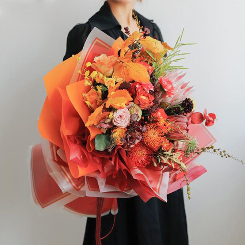 Buy Wholesale China Bouquet Flower Waterproof Wrapping Paper ...