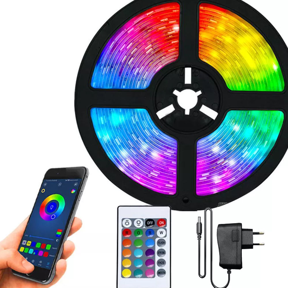 Buy Wholesale China Tuya Wifi Smart Led Strip Light Dc12v Flexible ...