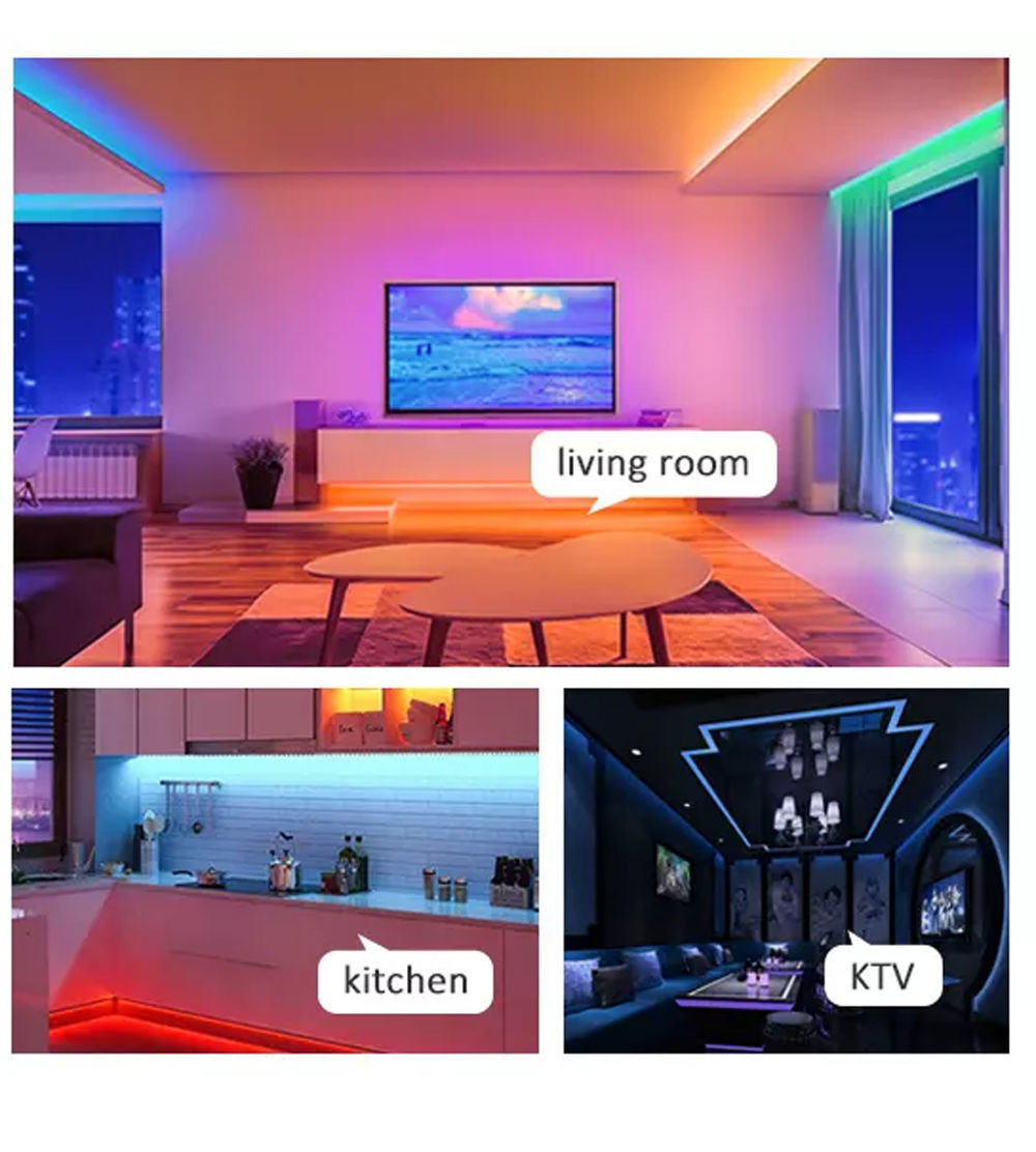 Buy Wholesale China Tuya Wifi Smart Led Strip Light Dc12v Flexible ...