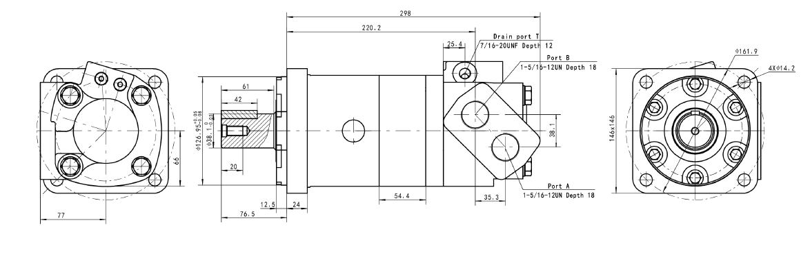 Achetez en gros Moteur Hydraulique Haute Puissance Bmk6/parker Tk/eaton ...