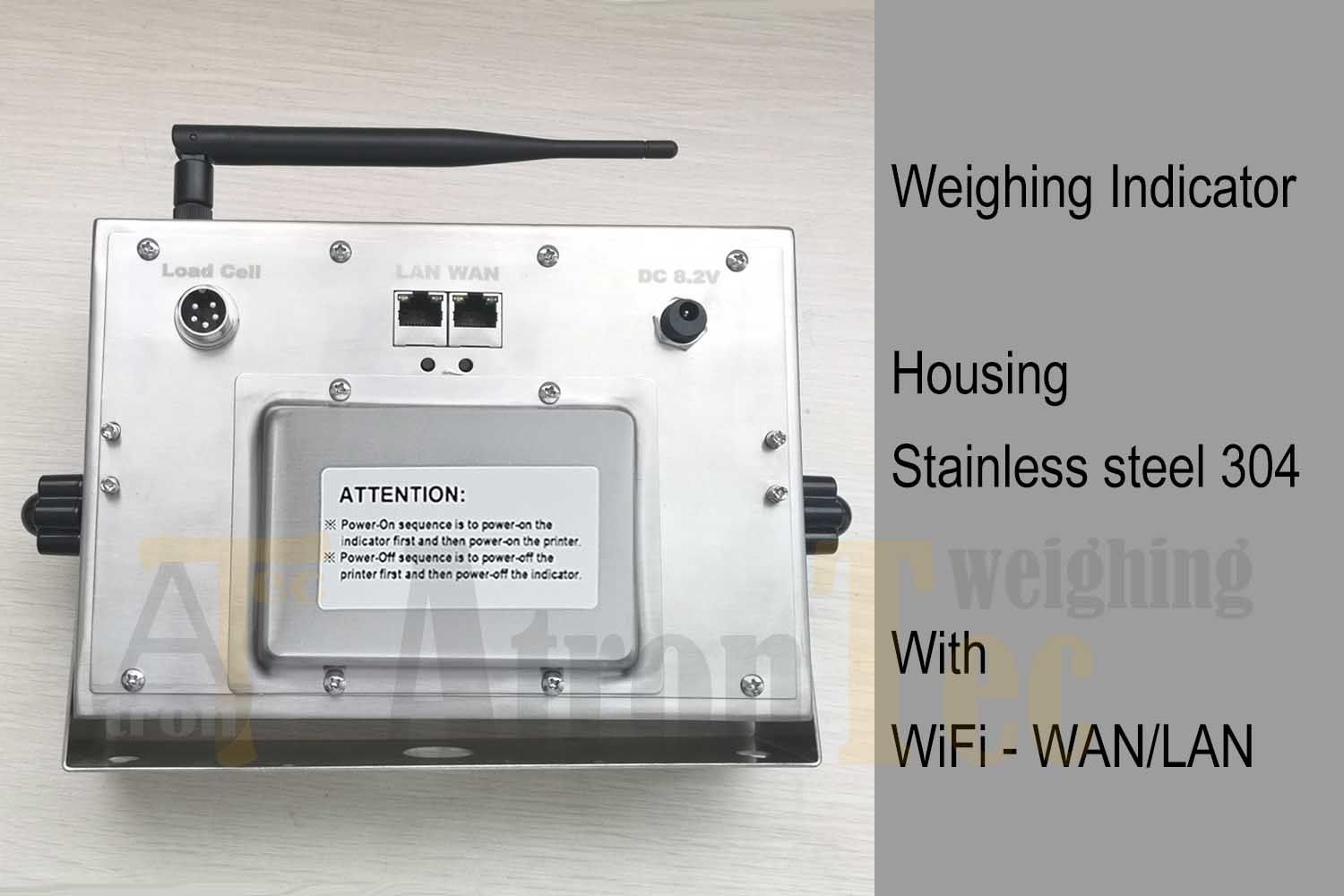 Platform Scale Led Display Stainless Steel Wifi Weighing Indicator ...