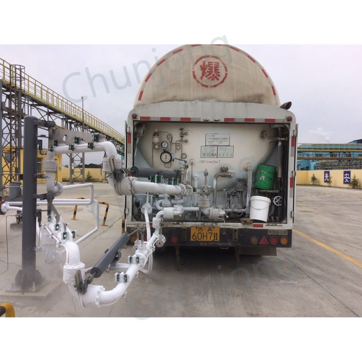 Buy Wholesale China Lng Cryogenic Loading Arms With Double Raceway ...