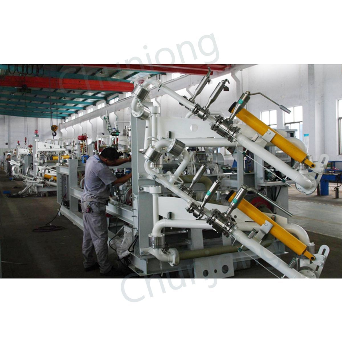 Buy Wholesale China Lng Cryogenic Loading Arms With Double Raceway Swivel Joint And Cryogenic
