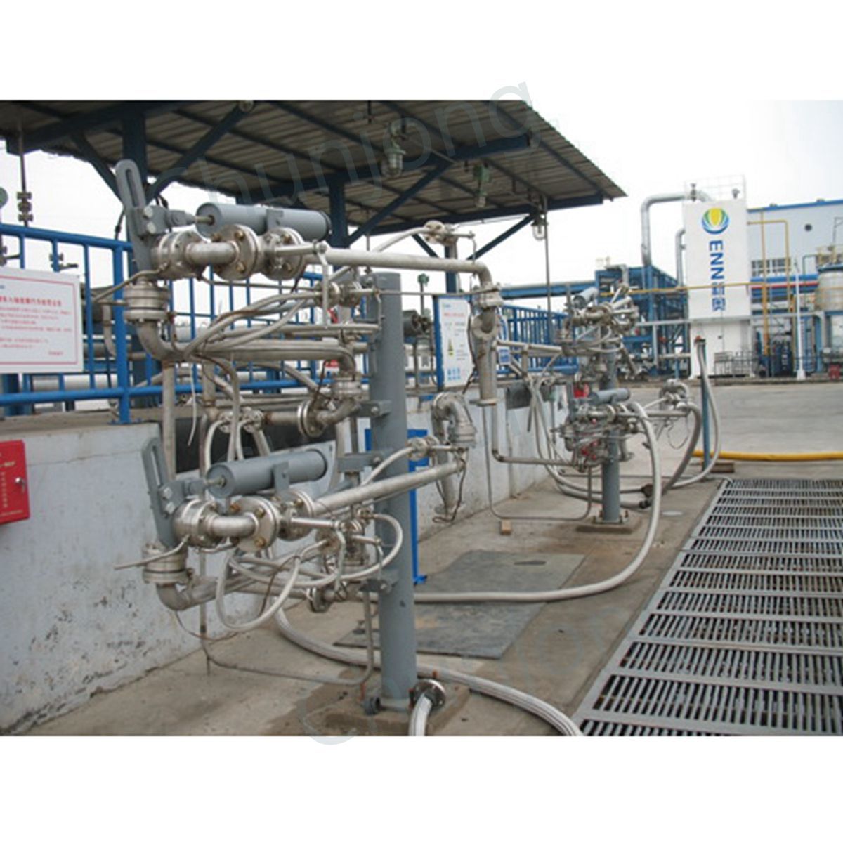 Buy Wholesale China Lng Cryogenic Loading Arms With Double Raceway Swivel Joint And Cryogenic