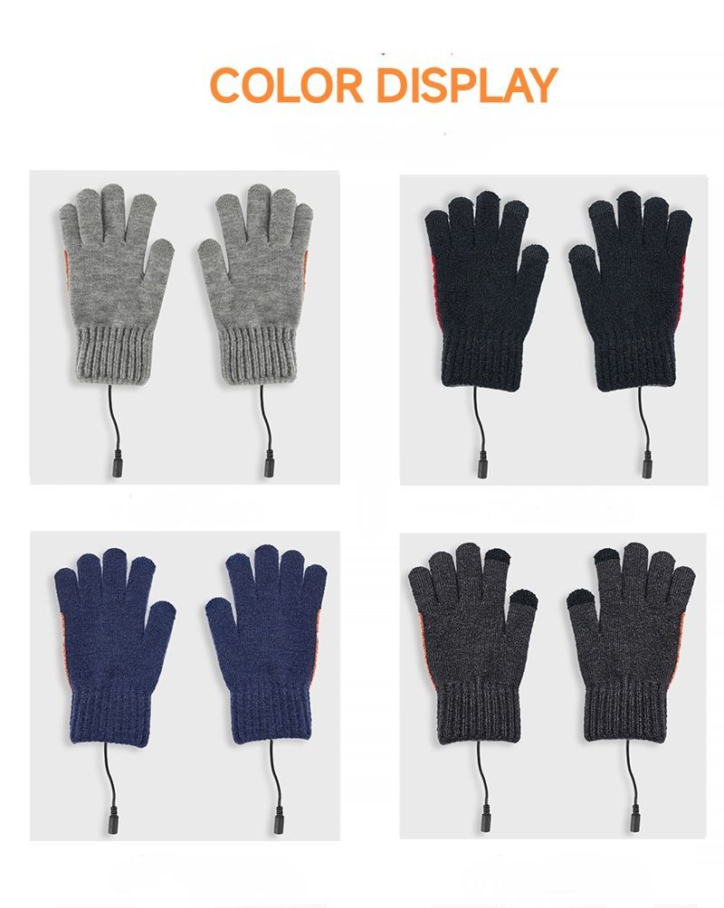 Buy Wholesale China Touch Screen Gloves Usb Charging Gloves Winter ...