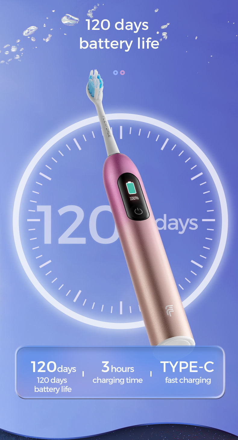 Buy Wholesale China Adult/kid Electric Toothbrush Color Screen Al Alloy ...