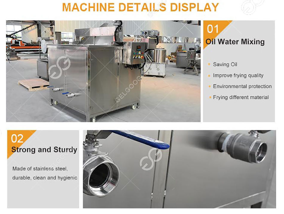 Stainless Steel Automatic Fried Chicken Machine Chicken Fryer Machine ...