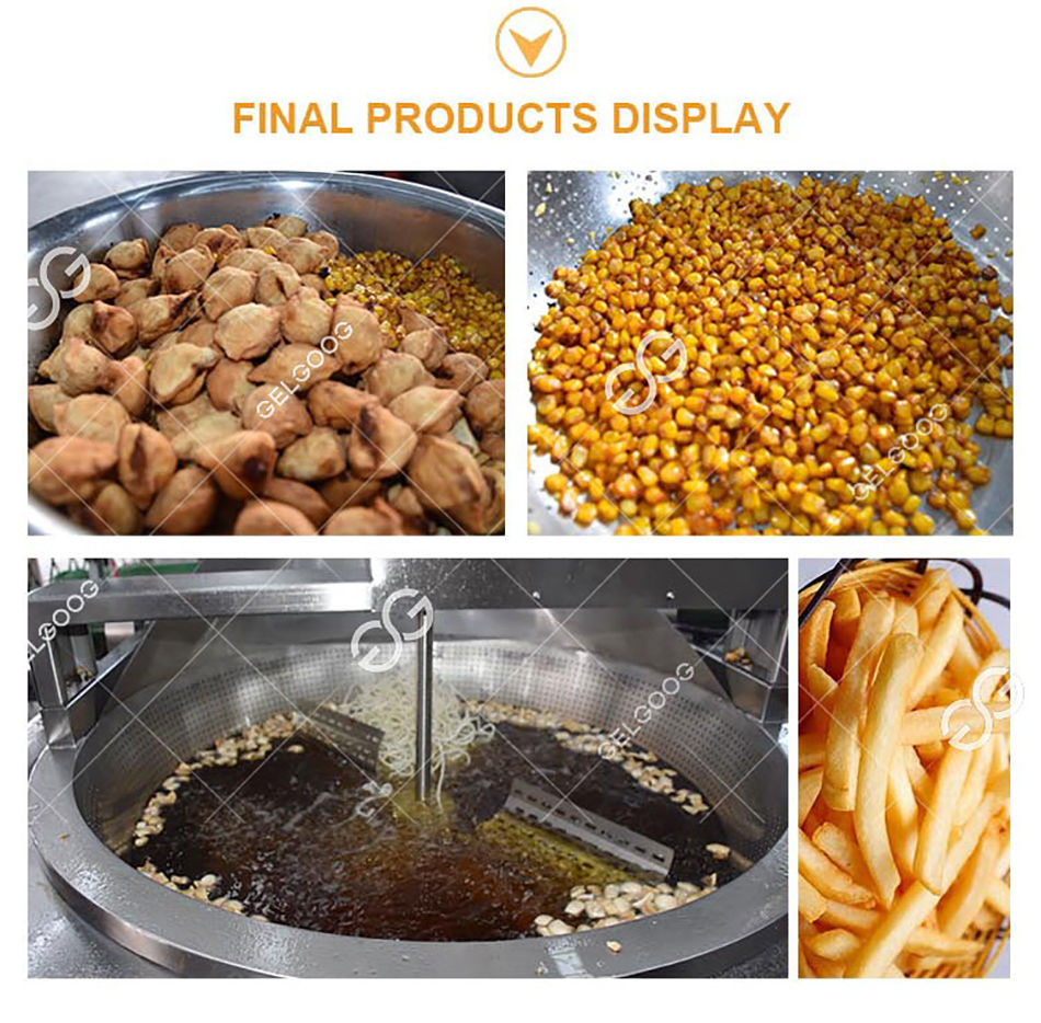 Stainless Steel Automatic Fried Chicken Machine Chicken Fryer Machine ...