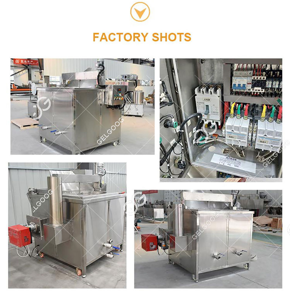 Stainless Steel Automatic Fried Chicken Machine Chicken Fryer Machine ...