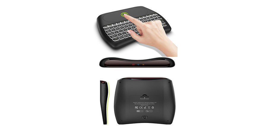 Buy Wholesale China D8 2.4g Touchpad Mini Keyboard Wireless With 79 ...