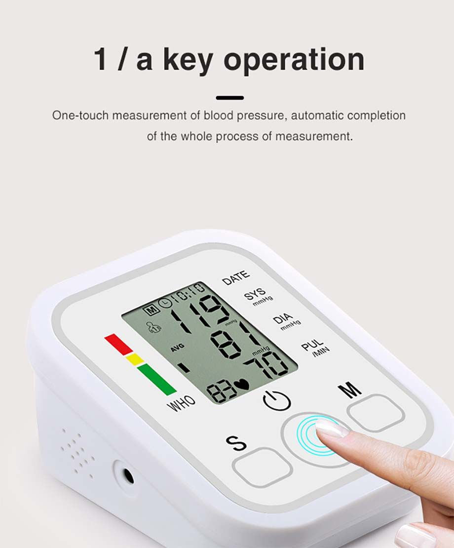 Buy Wholesale China Digital Sphygmomanometer Arm Type Electronic Blood ...