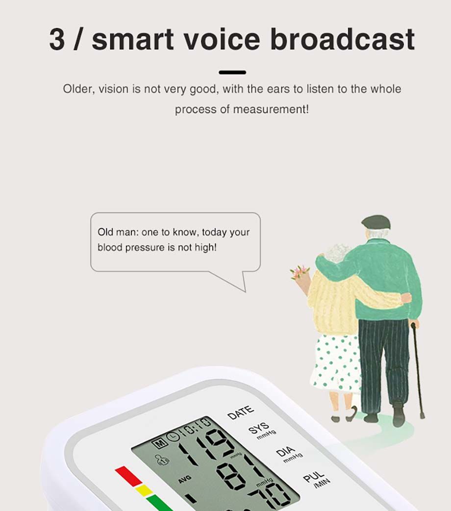 Buy Wholesale China Digital Sphygmomanometer Arm Type Electronic Blood ...