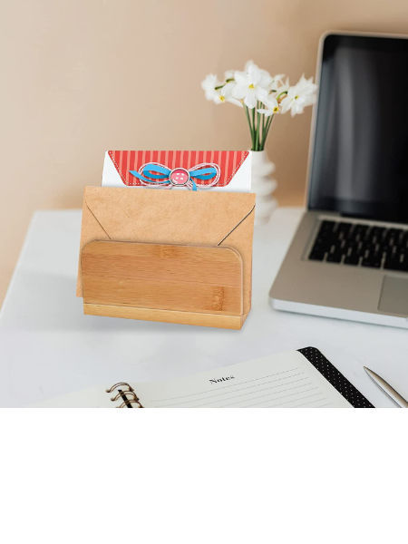 Desktop Storage Office Desktop Envelope Storage Rack Mail Sorting And ...