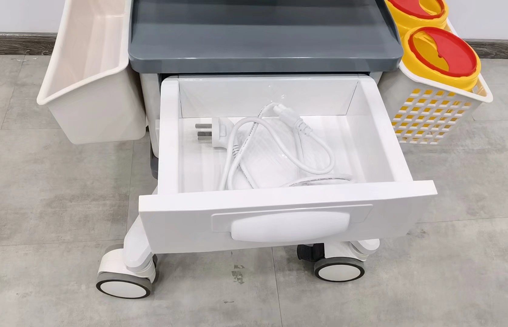 Manufacturer High Quality Mobile Doctor Workstation Computer Trolley ...