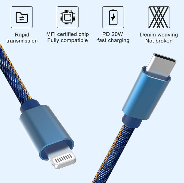 Buy China Wholesale High Quality C89 C94 Denim Fiber Jacket Mfi Cable ...