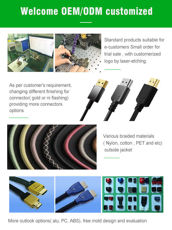 Jce Hdmi To Hdmi Cable 4k Gold Plated Premium 2.0 Hdmi Cable Support 4k ...