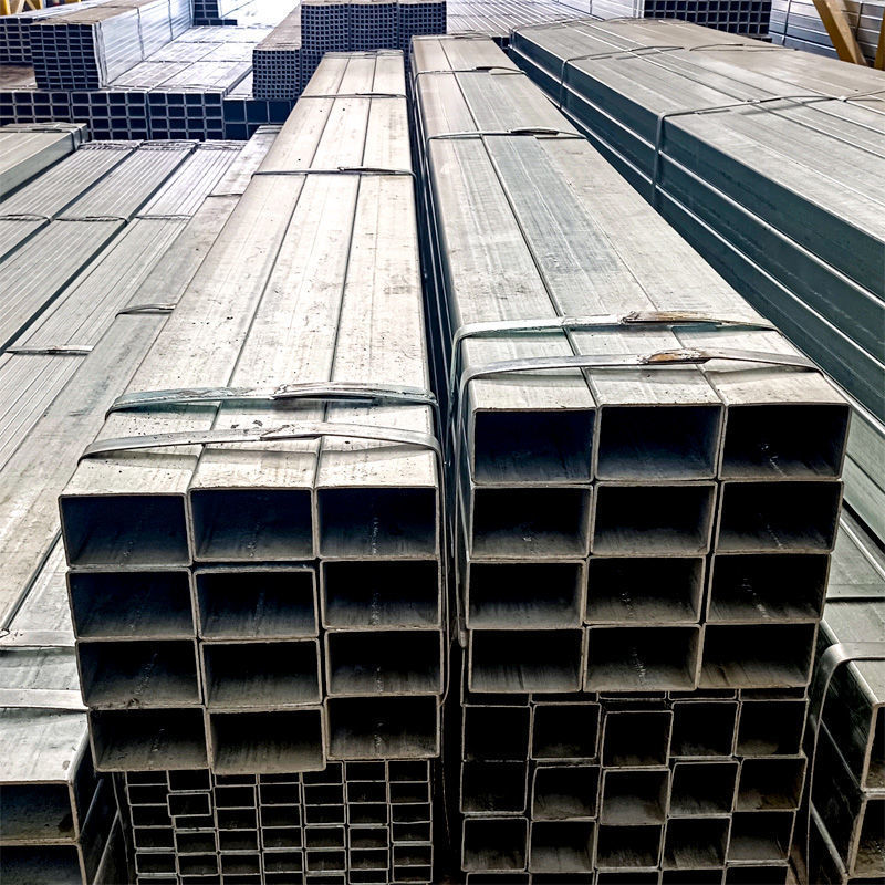 Q195 Q235 Q355 Hot Dip Galvanized Carbon Steel Pipe Gi Round Squar Tube ...