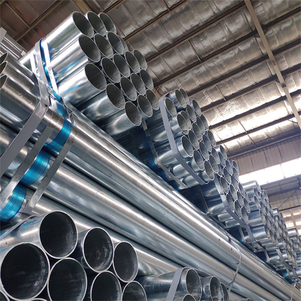 Q195 Q235 Q355 Hot Dip Galvanized Carbon Steel Pipe Gi Round Squar Tube ...