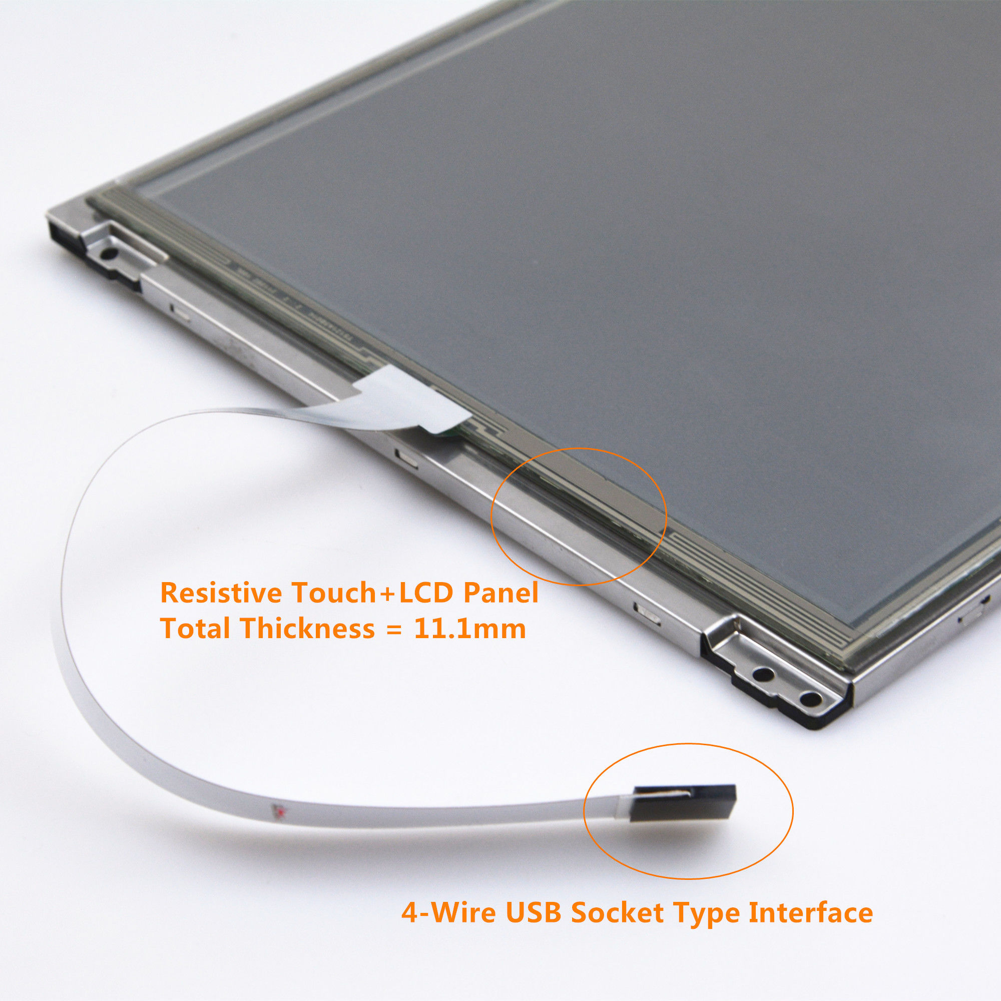 Tft Lcd Display Module Resistive Touch Type 12.1 Inch 800x600 ...