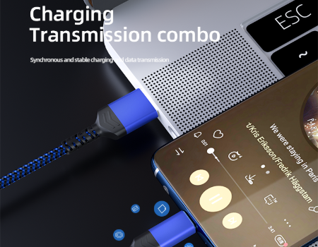 Buy Wholesale China High Quality Usb Cable 3a Fast Charging Data Usb-c ...