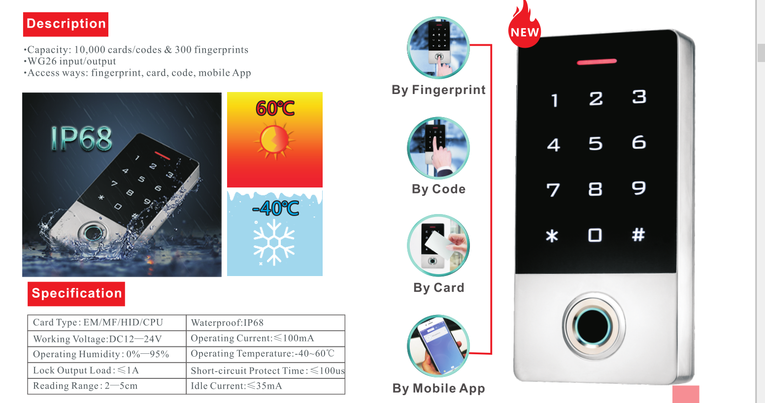 Factory Direct High Quality China Wholesale Em Card Touch Screen ...