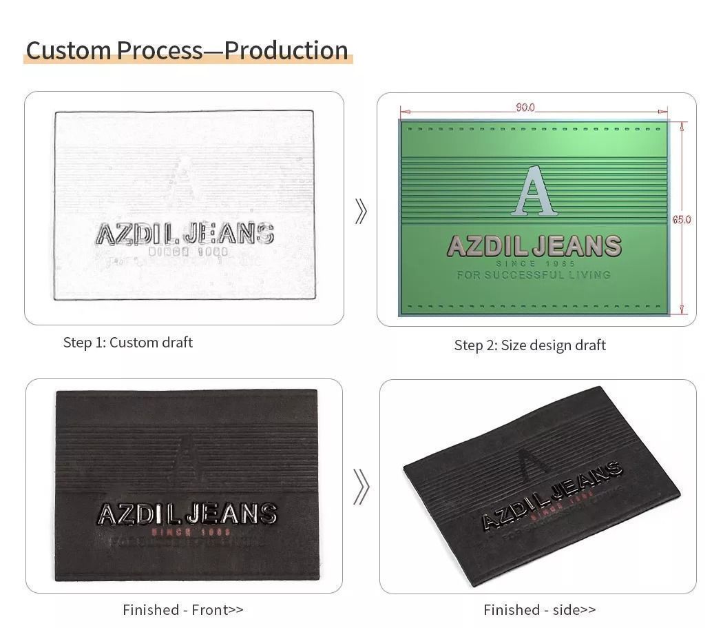 Buy Wholesale China Wholesale Leather Labels For Clothing & Custom ...