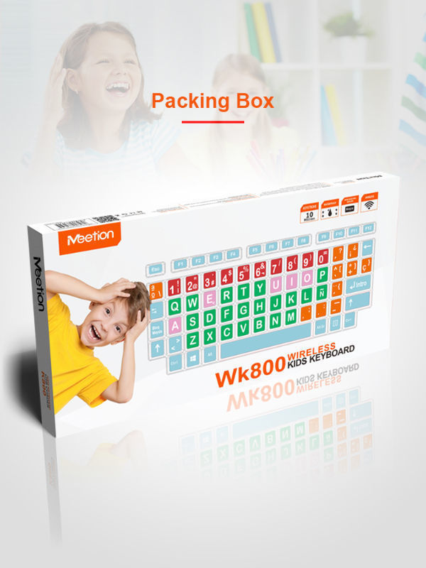 Buy Wholesale China Big Large Letter Key Russian Layout Kids Wireless ...