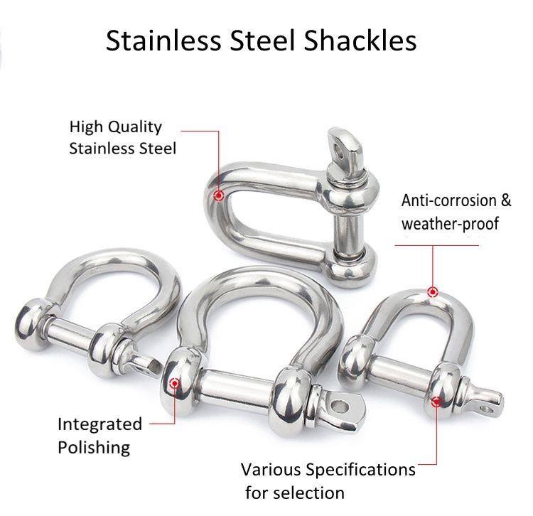 Wholesale High Quality Stainless Steel Shackles For Marine $1 ...
