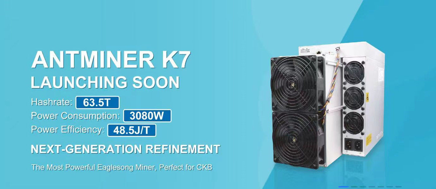 Buy Wholesale China Brand New Bitmain Antminer K7 63.5t 3080w For Ckb & Antminer K7 at USD 3350 ...